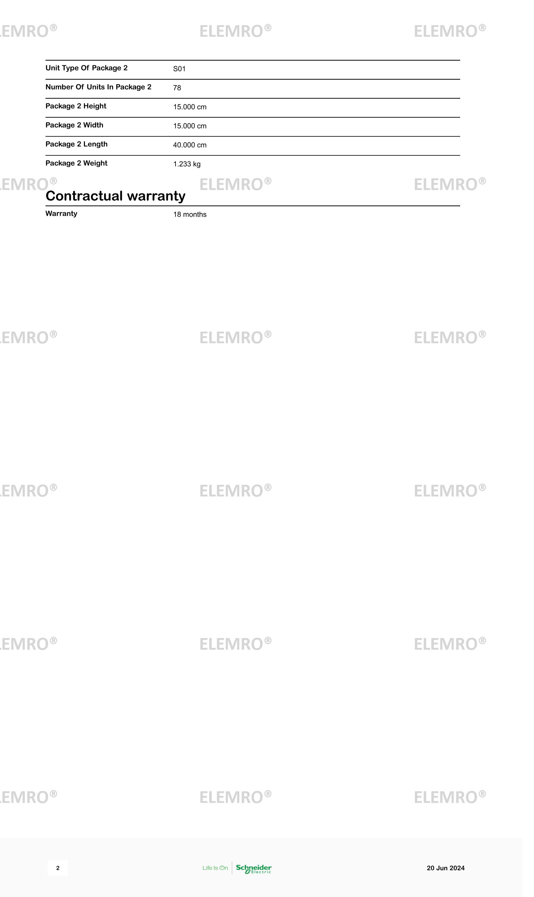 ELEMRO » Schneider Suppressor module TeSys LA4DE2G