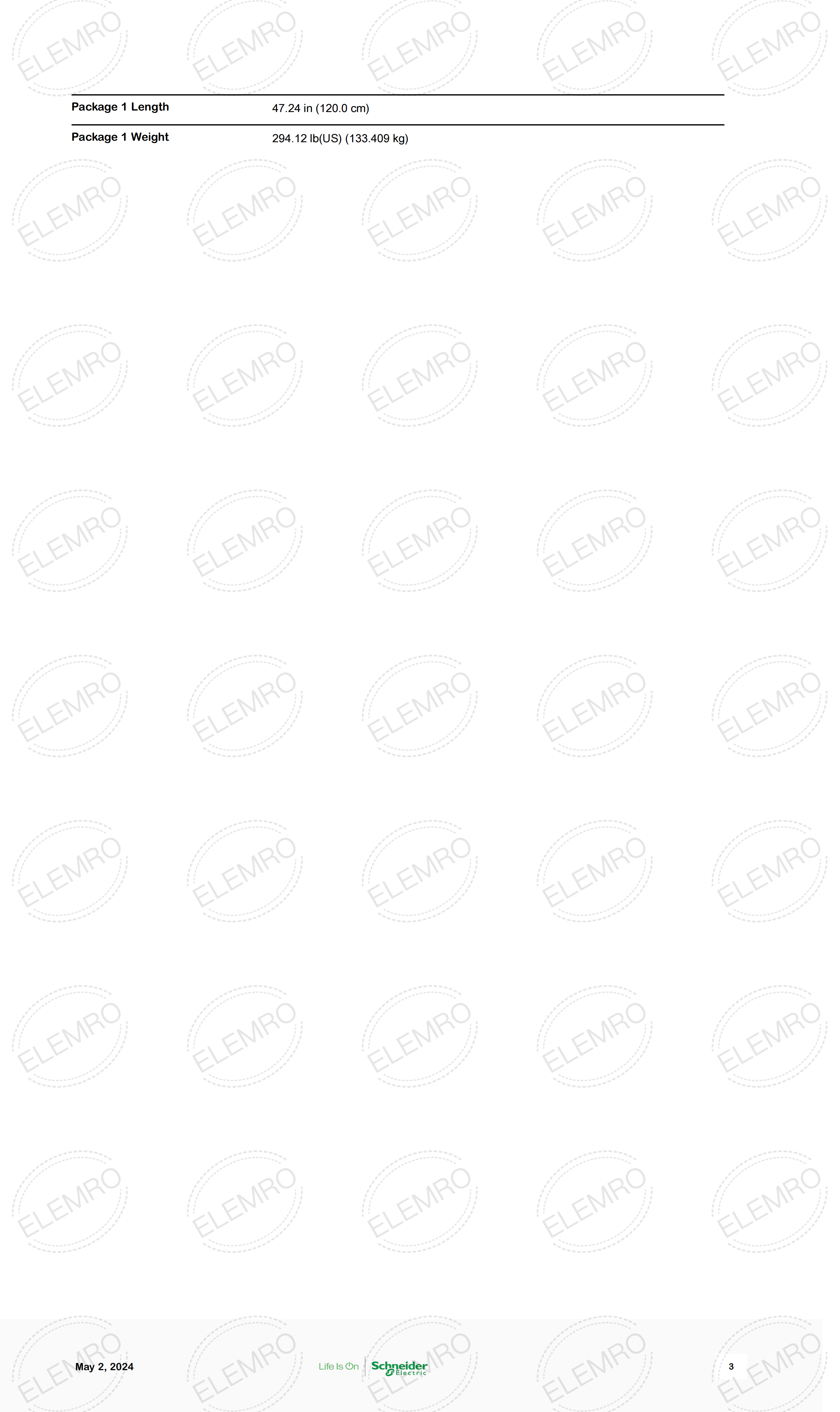 ELEMRO » Schneider ACB MasterPacT MTZ Circuit Breakers MTZ3 50H2 fixed ...